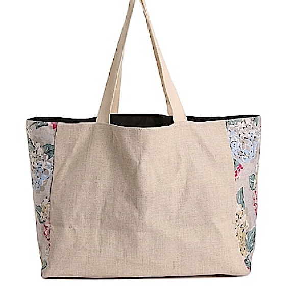 DSW | Bags | Dsw Exclusive Large Floral Canvas Tote Bag | Poshmark